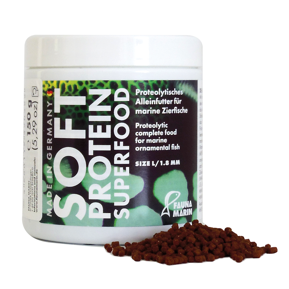 Fauna Marin Soft Protein Superfood - Fischfutter Granulat